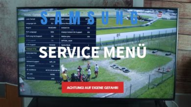 Samsung TV verstecktes Menü - Hotel MODE Tutorial