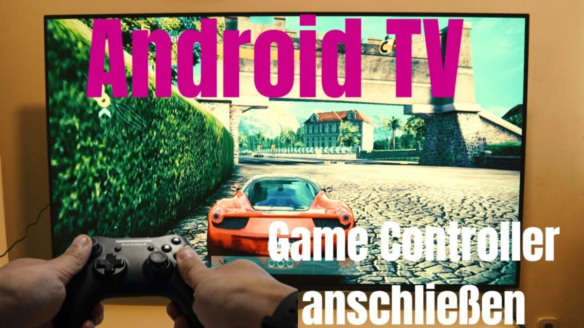 Game Controller an Android TV anschließen