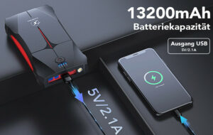 Starthilfe und Powerbank in einem: Die Flylinktech CF200 Powerbank im Test